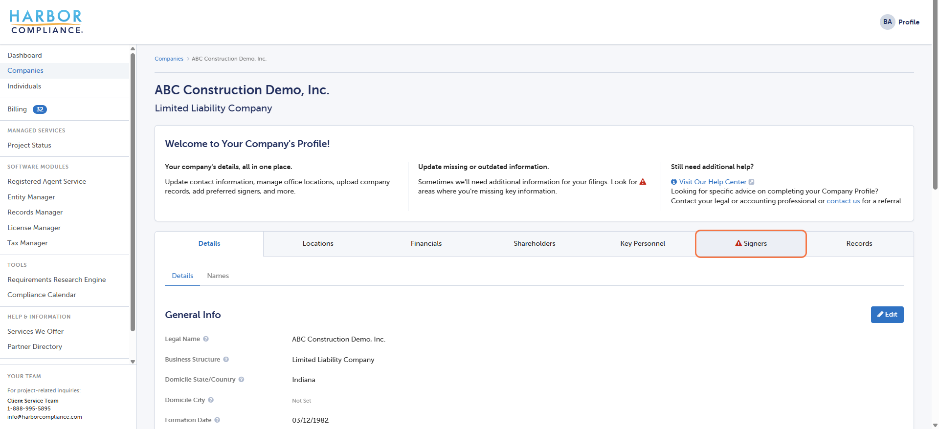 How to add and edit a Preferred Signer